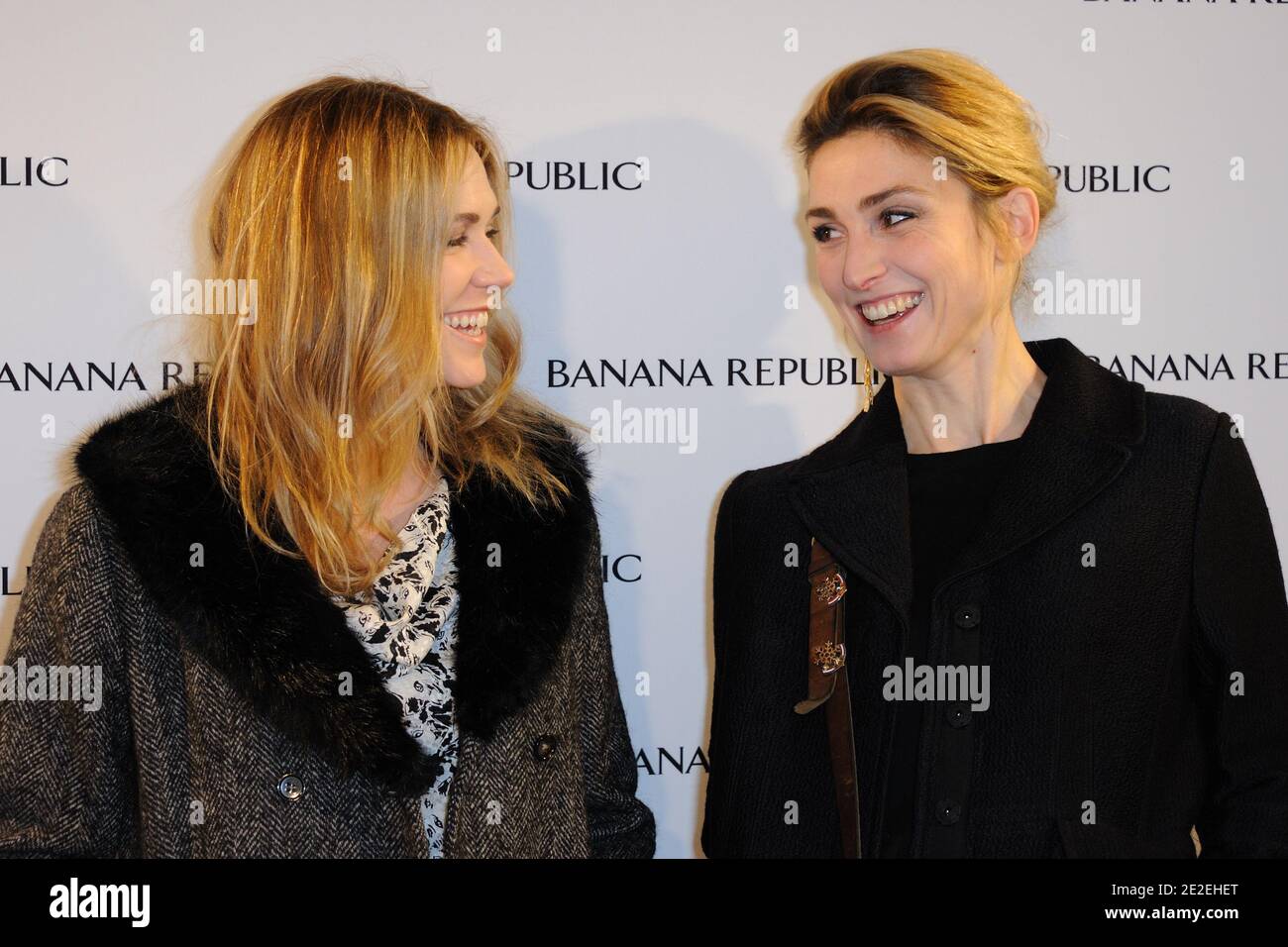 Julie Gayet, Marie-Josee Croze attending the Banana Republic Champs ...