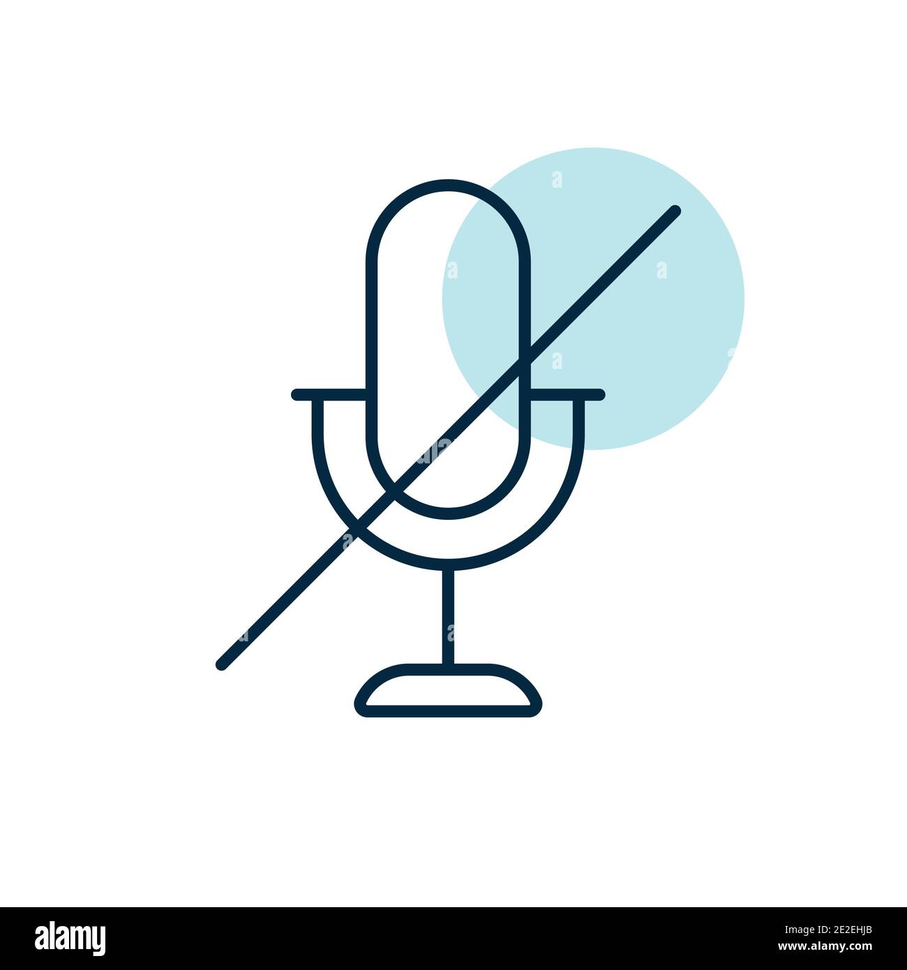 Muted microphone hi-res stock photography and images - Alamy