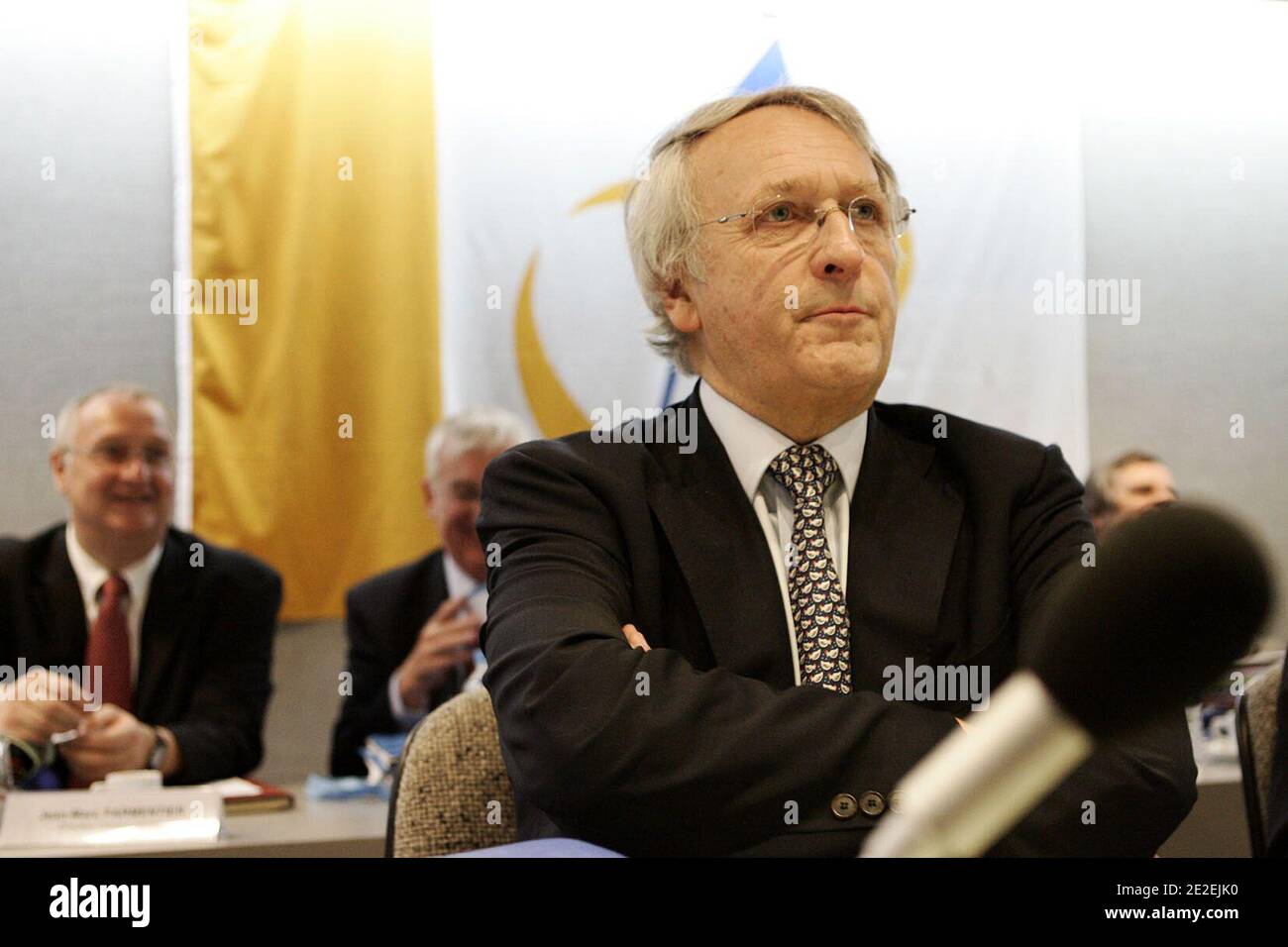 Daniel Percheron a Lens, France le 26 Septembre 2005. Photo ABACAPRESS ...