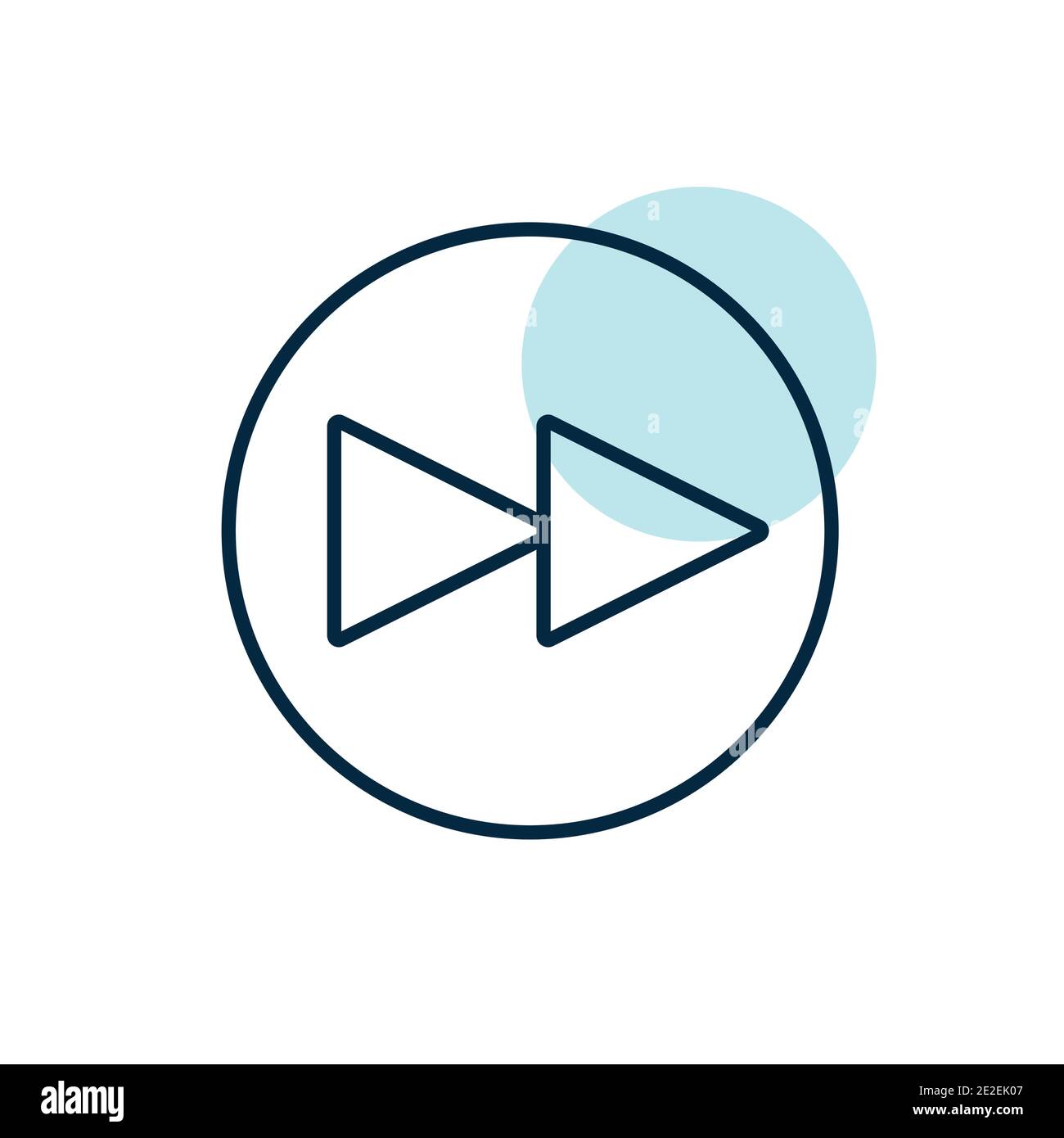 Play next track button vector flat icon. Graph symbol for music and ...