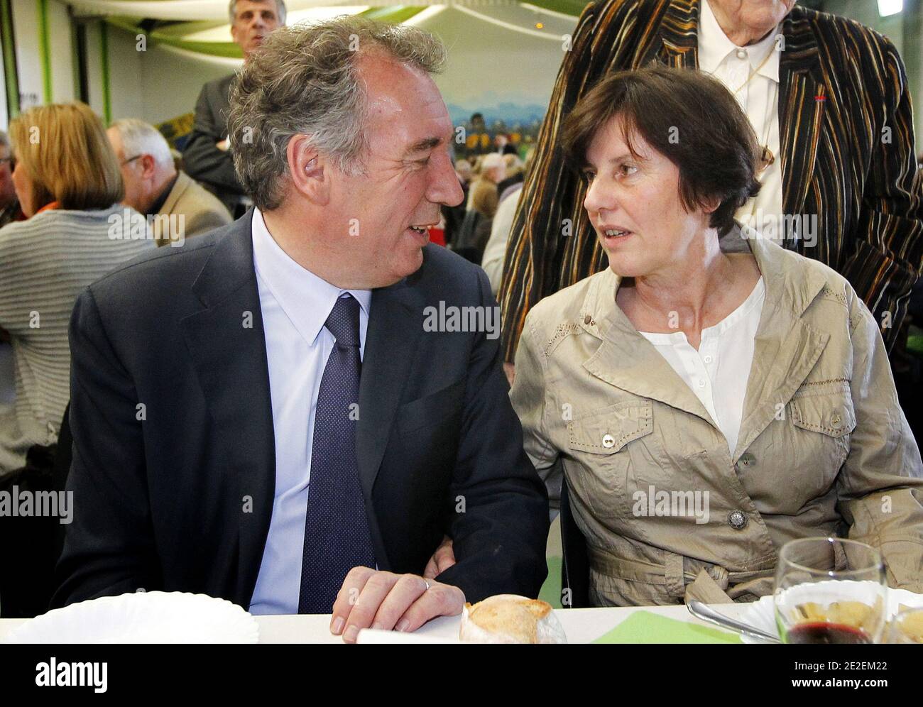 French Modem centrist party President and candidate for the 2012 French ...