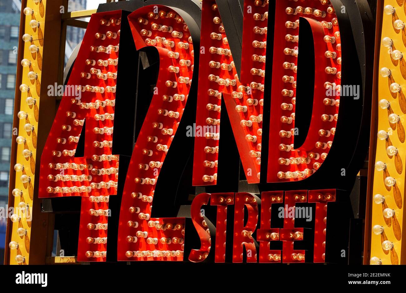 Neon, Times Square, New York.Enseigne lumineuse, Times Square, New York ...
