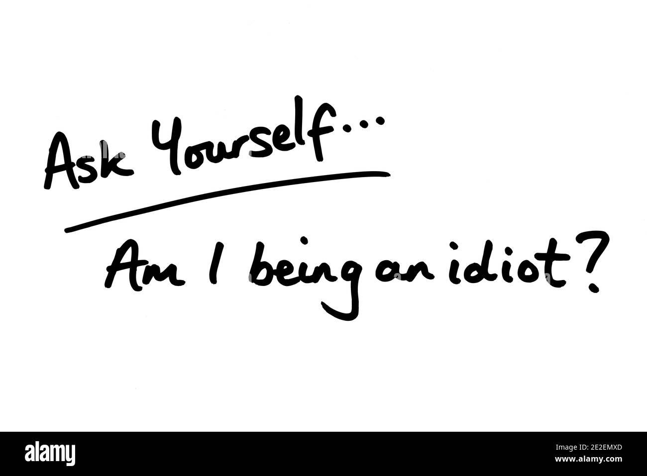 Am i normal Cut Out Stock Images & Pictures - Alamy