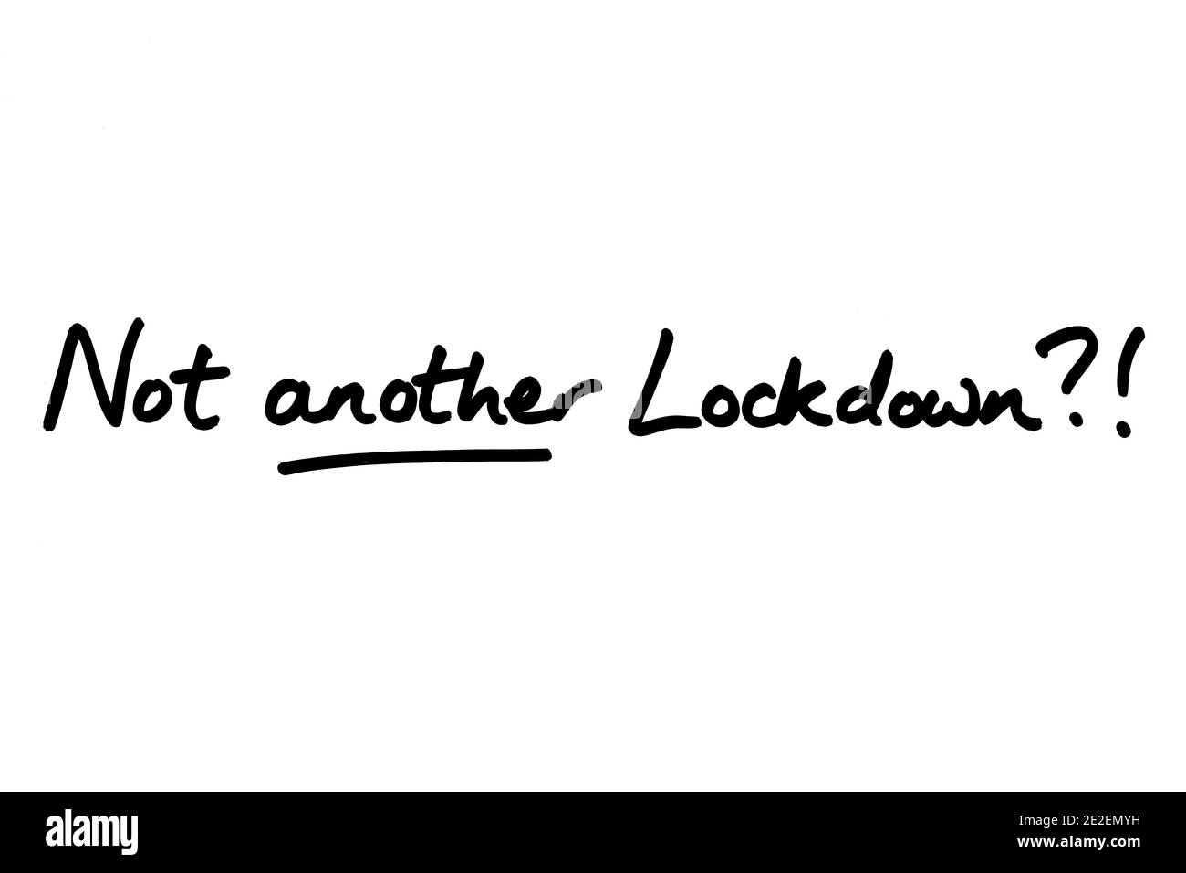 Another handwriting Cut Out Stock Images & Pictures - Alamy