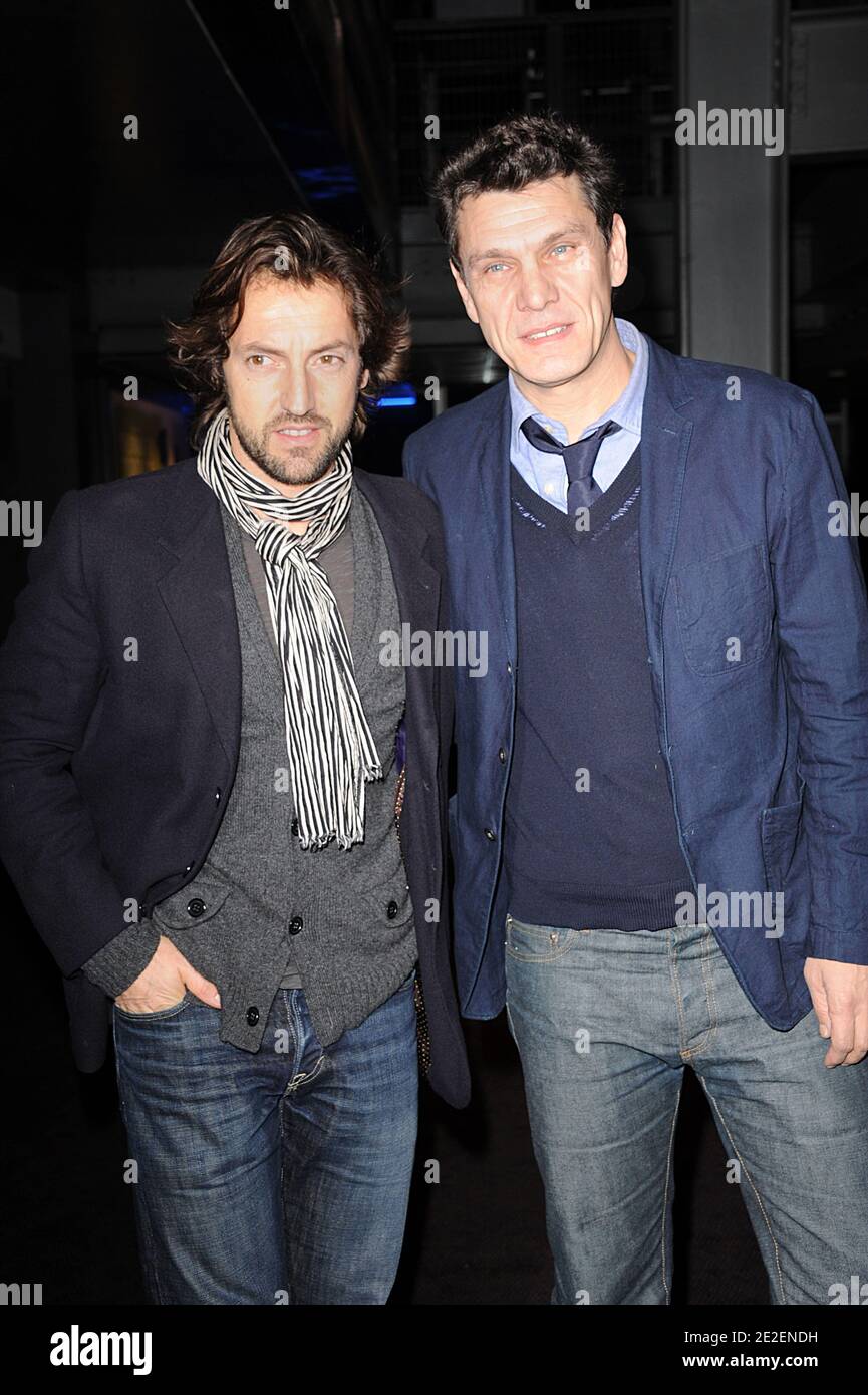 Frederic Diefenthal and Marc Lavoine attend the premiere of ' Les ...