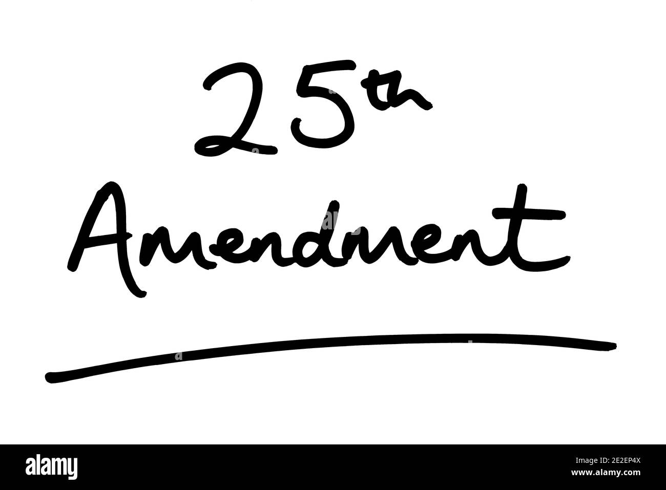 25th amendment constitution Cut Out Stock Images & Pictures - Alamy