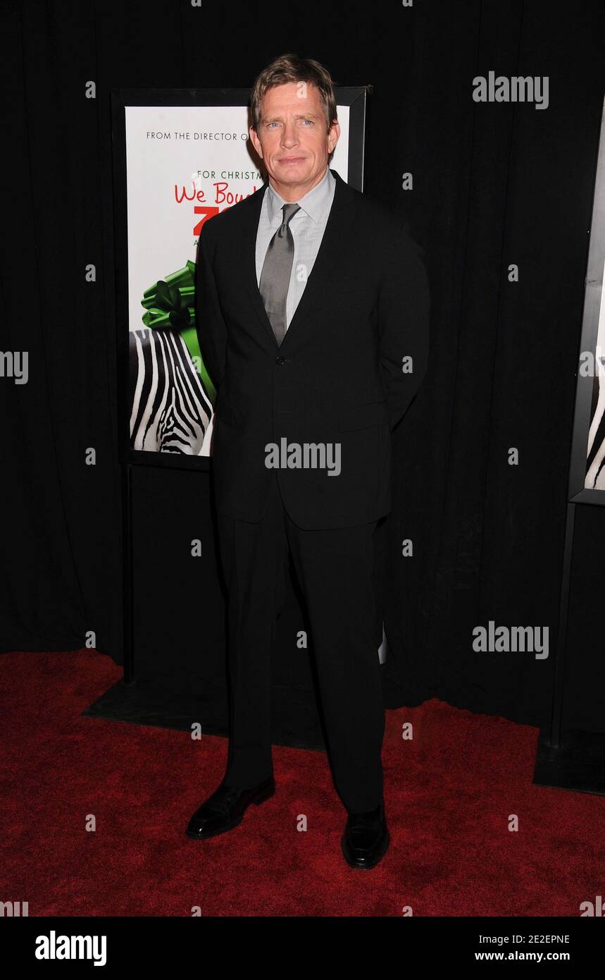 Thomas Hayden Church attending the "We Bought a Zoo" New York Premiere ...