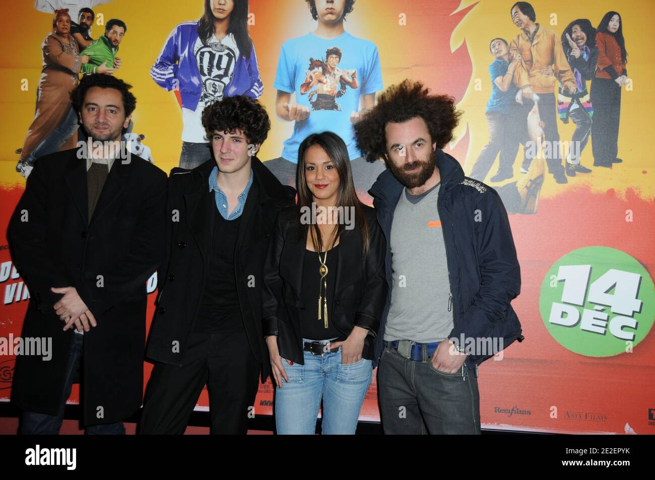 Nader Boussandel, Vincent Lacoste, Alice Belaidi and Nicolas Benamou ...