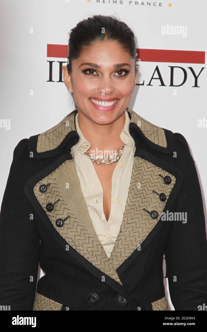 Rachel Roy attends the 'The Iron Lady' premiere at the Ziegfeld Theater ...