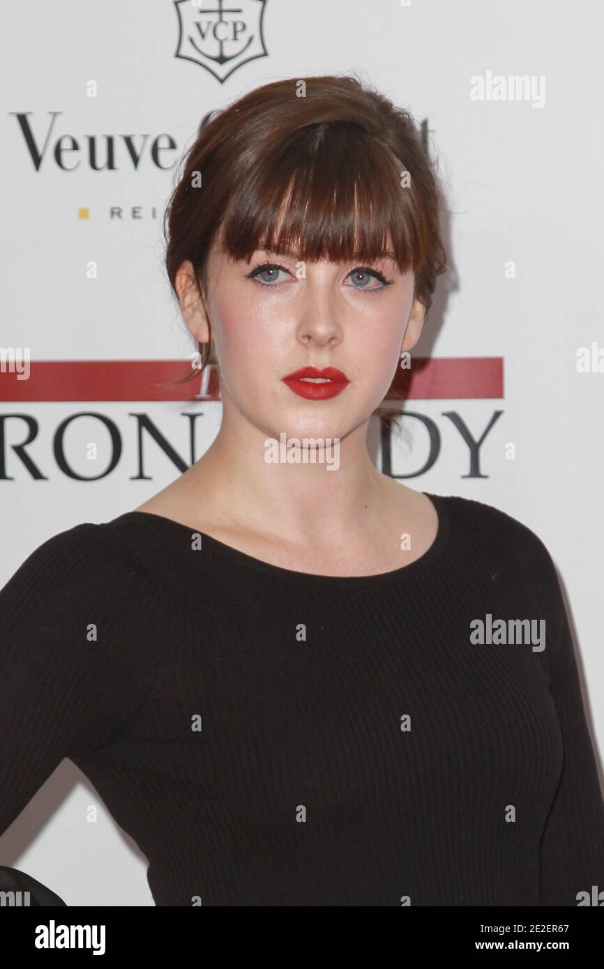 Alexandra Roach attends the 'The Iron Lady' premiere at the Ziegfeld ...