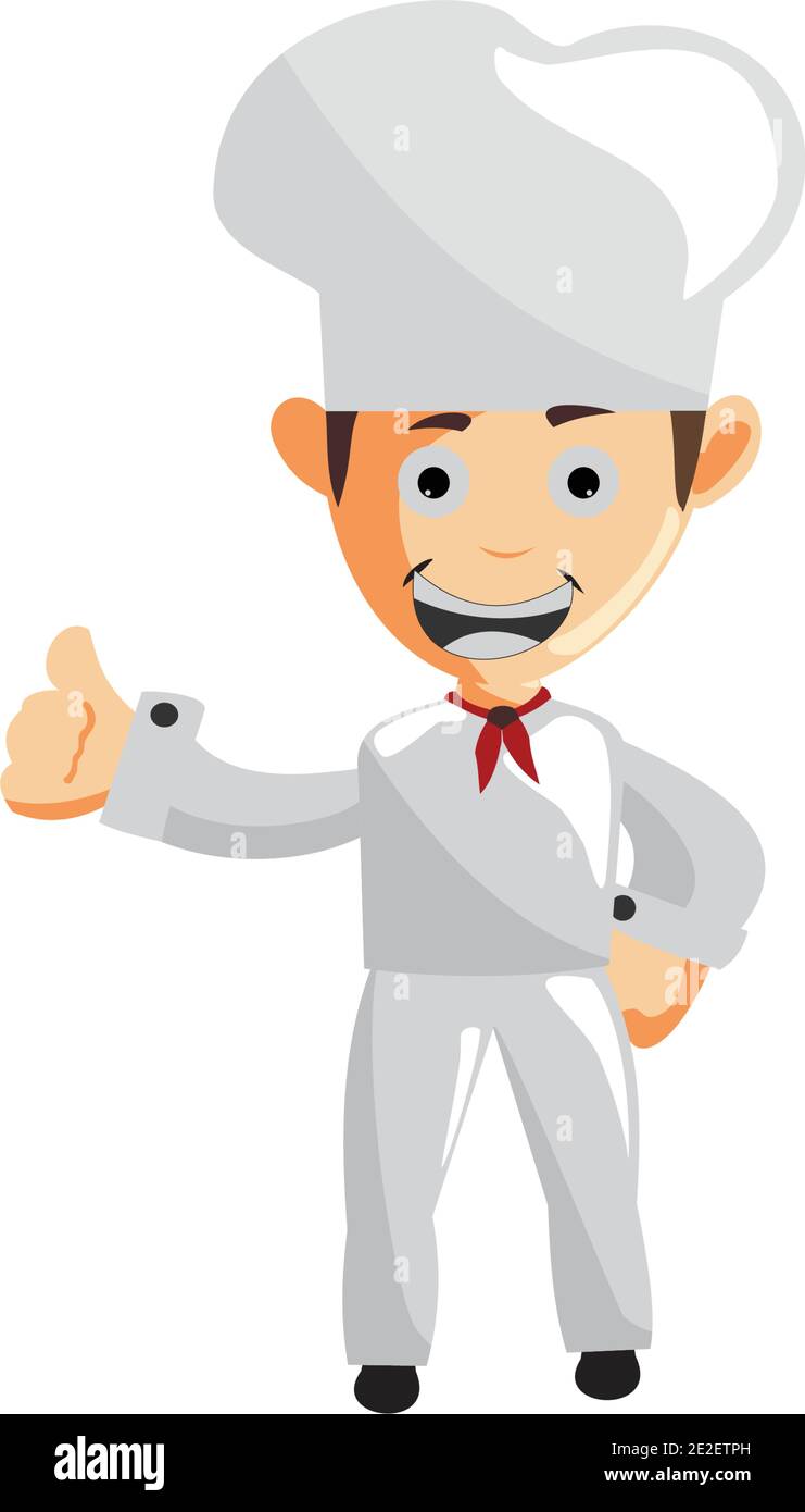 Chef character creation Illustration Template Pose Stock Vector Image ...