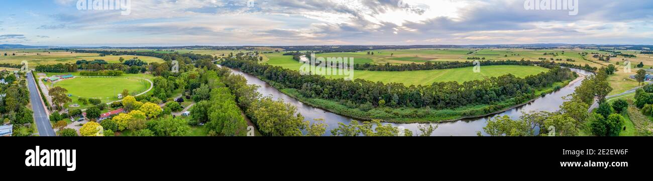 Snowy fields aerial hi-res stock photography and images - Alamy