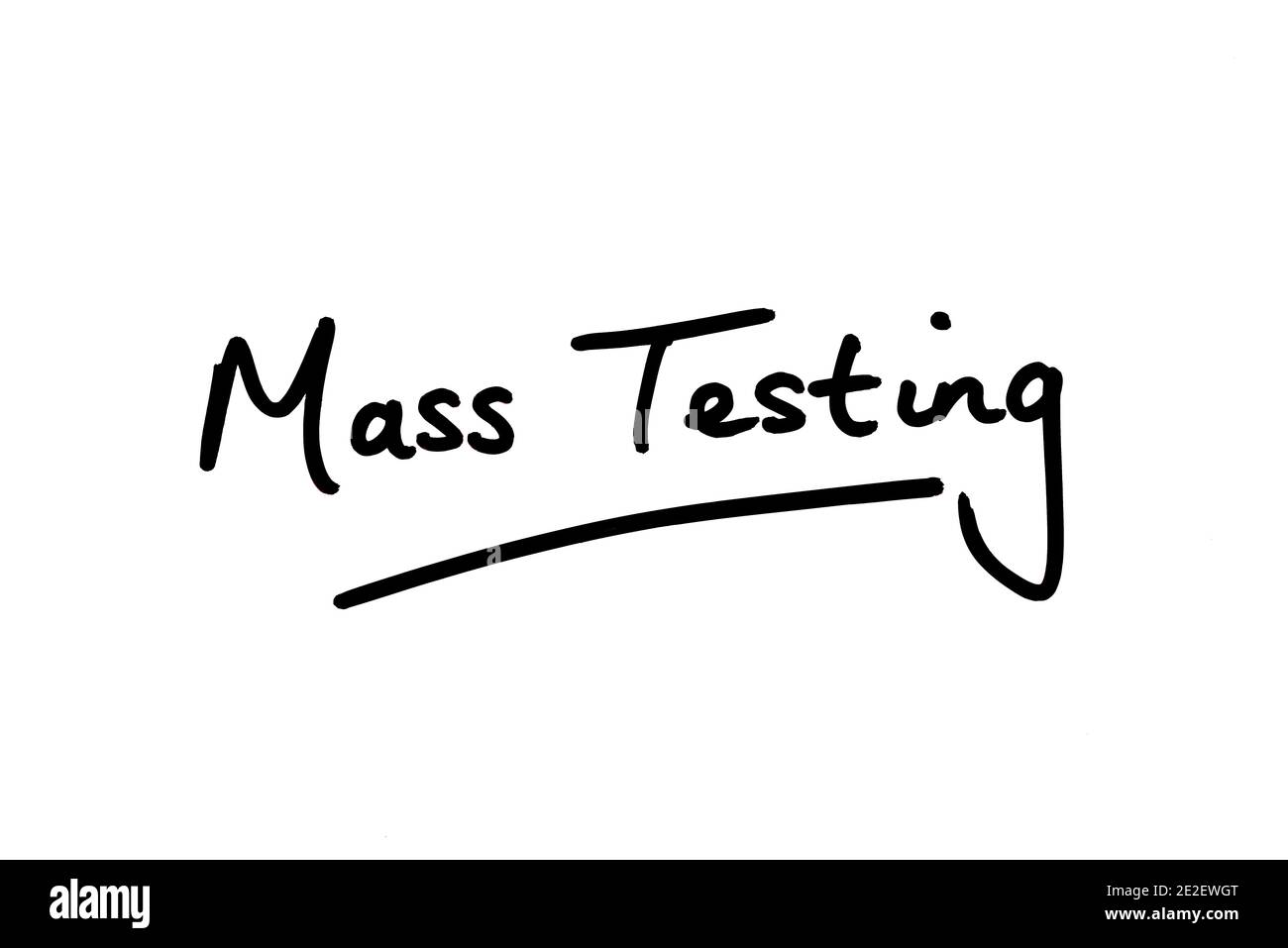 Mass test Cut Out Stock Images & Pictures - Alamy