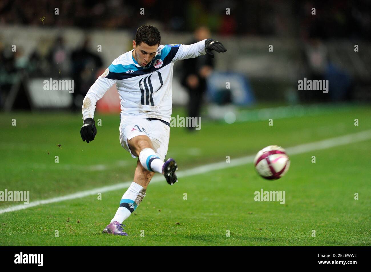 Lille's Eden Hazard during the French First League soccer match, Paris ...