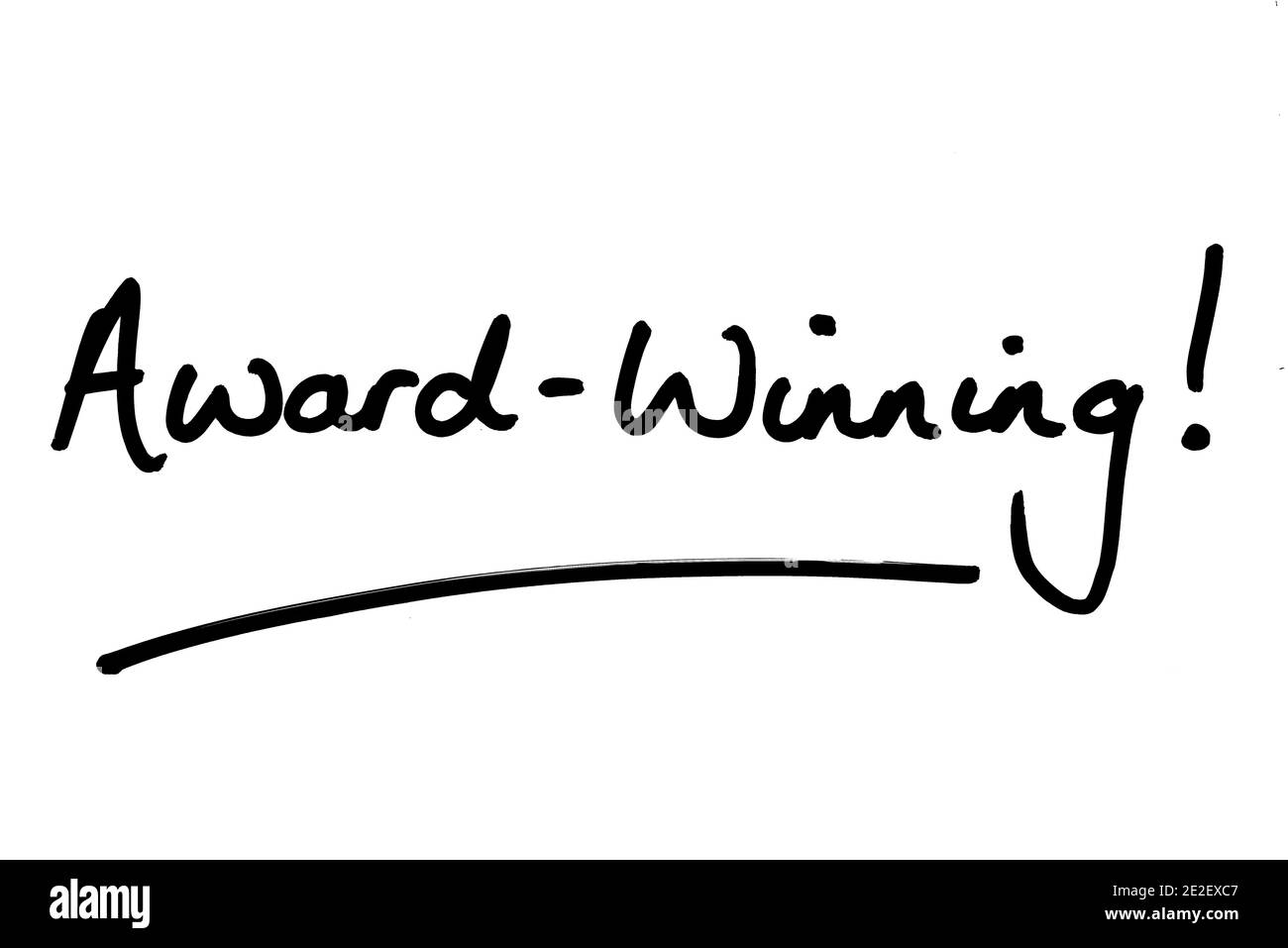 Award signage Black and White Stock Photos & Images - Alamy