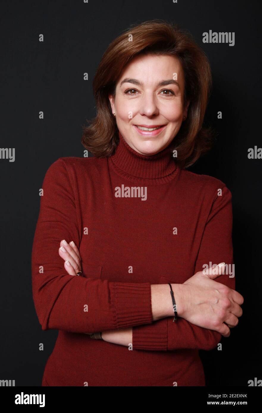 EXCLUSIVE - Carole Amiel posing for our photographer during a portrait ...