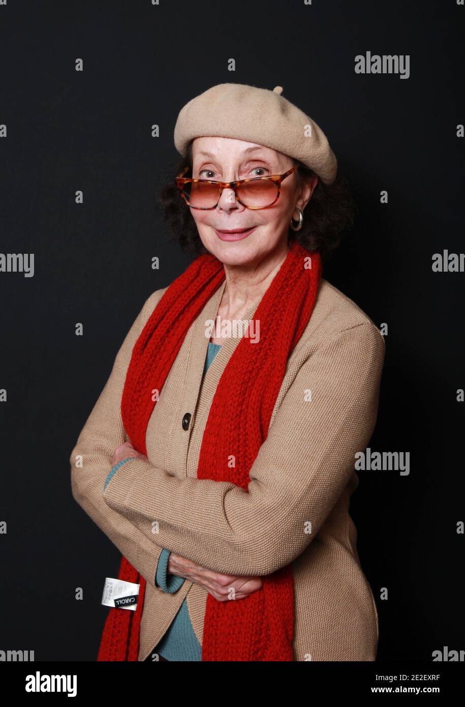 EXCLUSIVE - Andrea Parisy posing for our photographer during a portrait ...