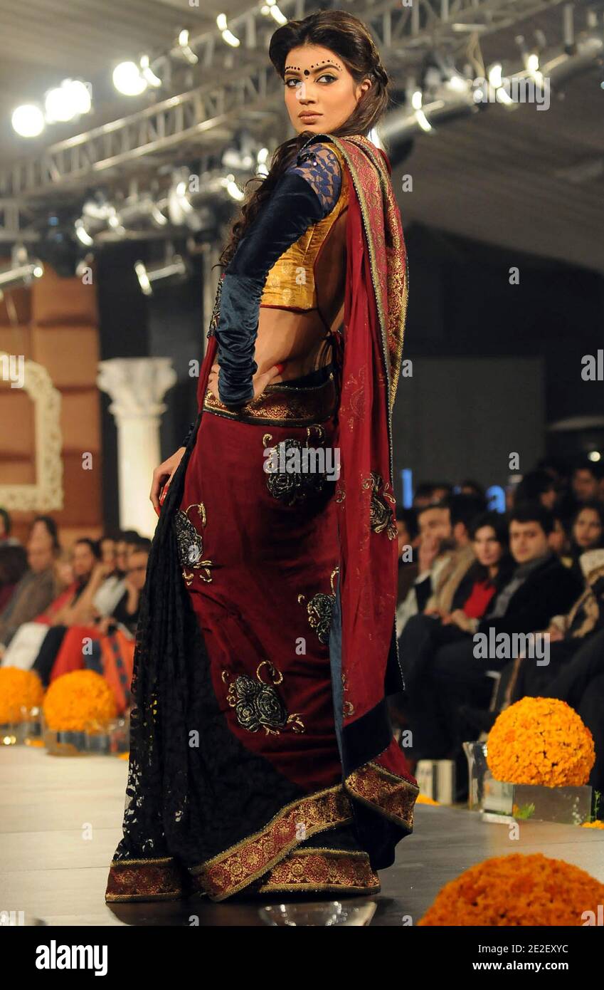 Pakistani models catwalk on ramp during the PFDC Loreal Bridal Week in ...