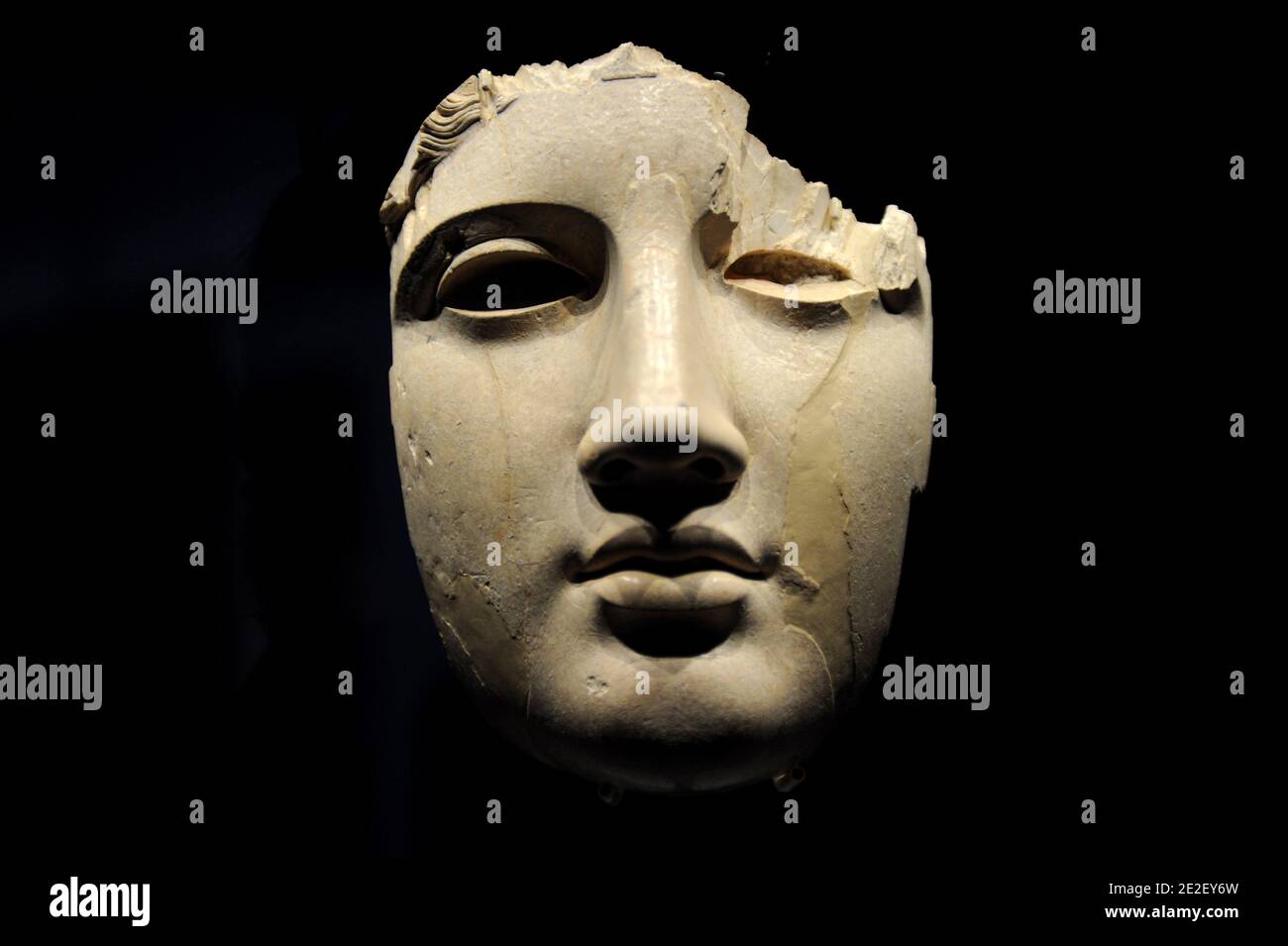 Ivory sculpture of a woman at the Massimo Museum in Rome, Italy on ...