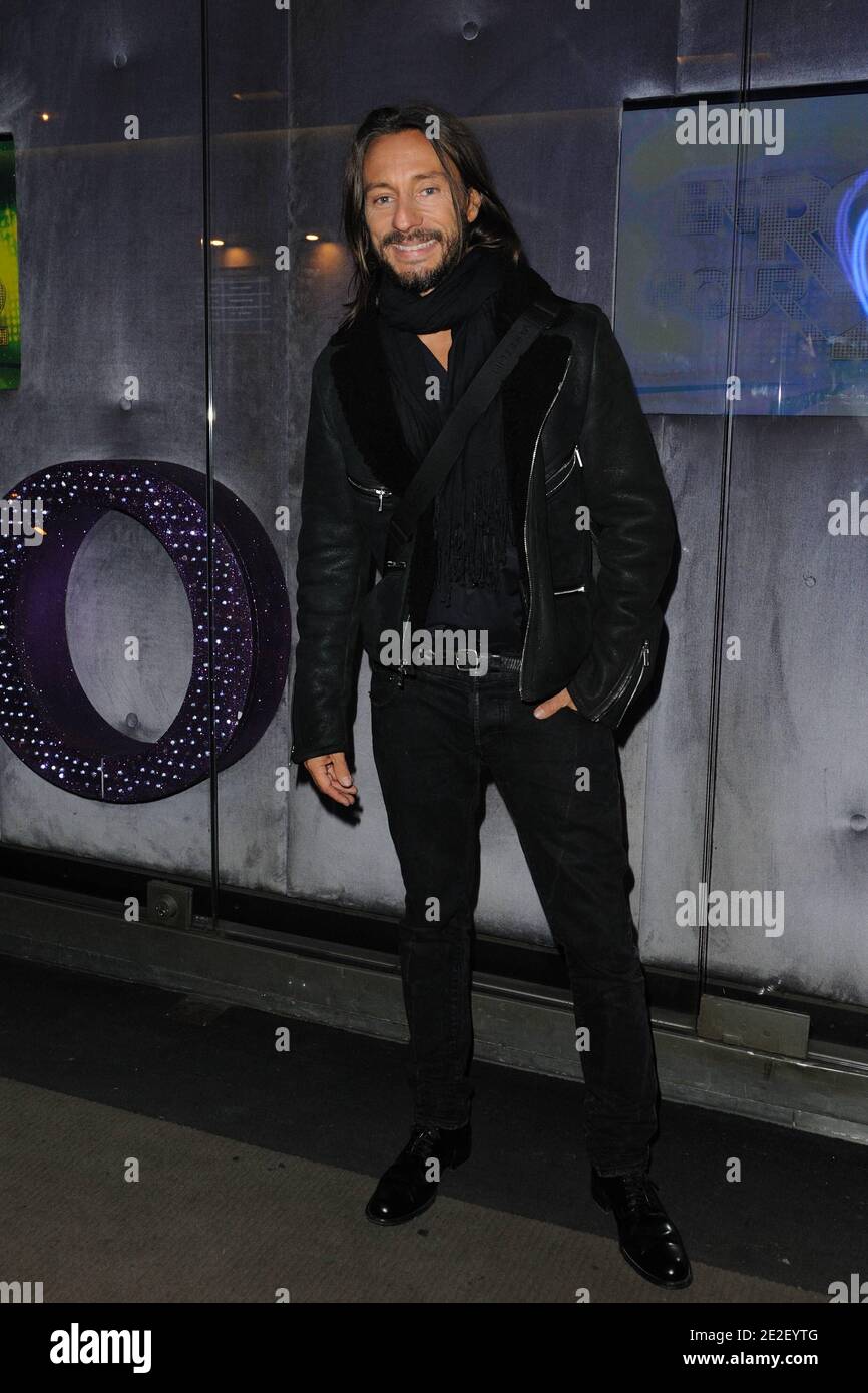 Bob Sinclar arriving to the taping of New Year Eve's special program ...