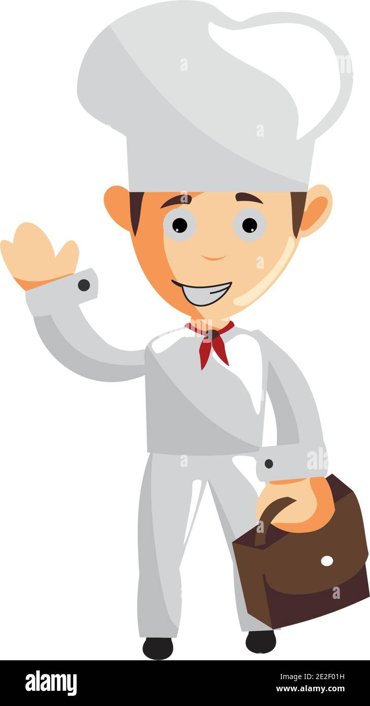 Chef character creation Illustration Template Pose Stock Vector Image ...