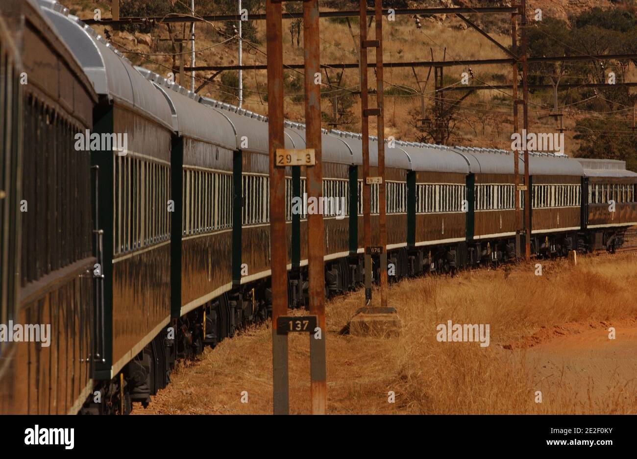 View from Rovos train nicknamed " The Pride of Africa "is regarded as ...