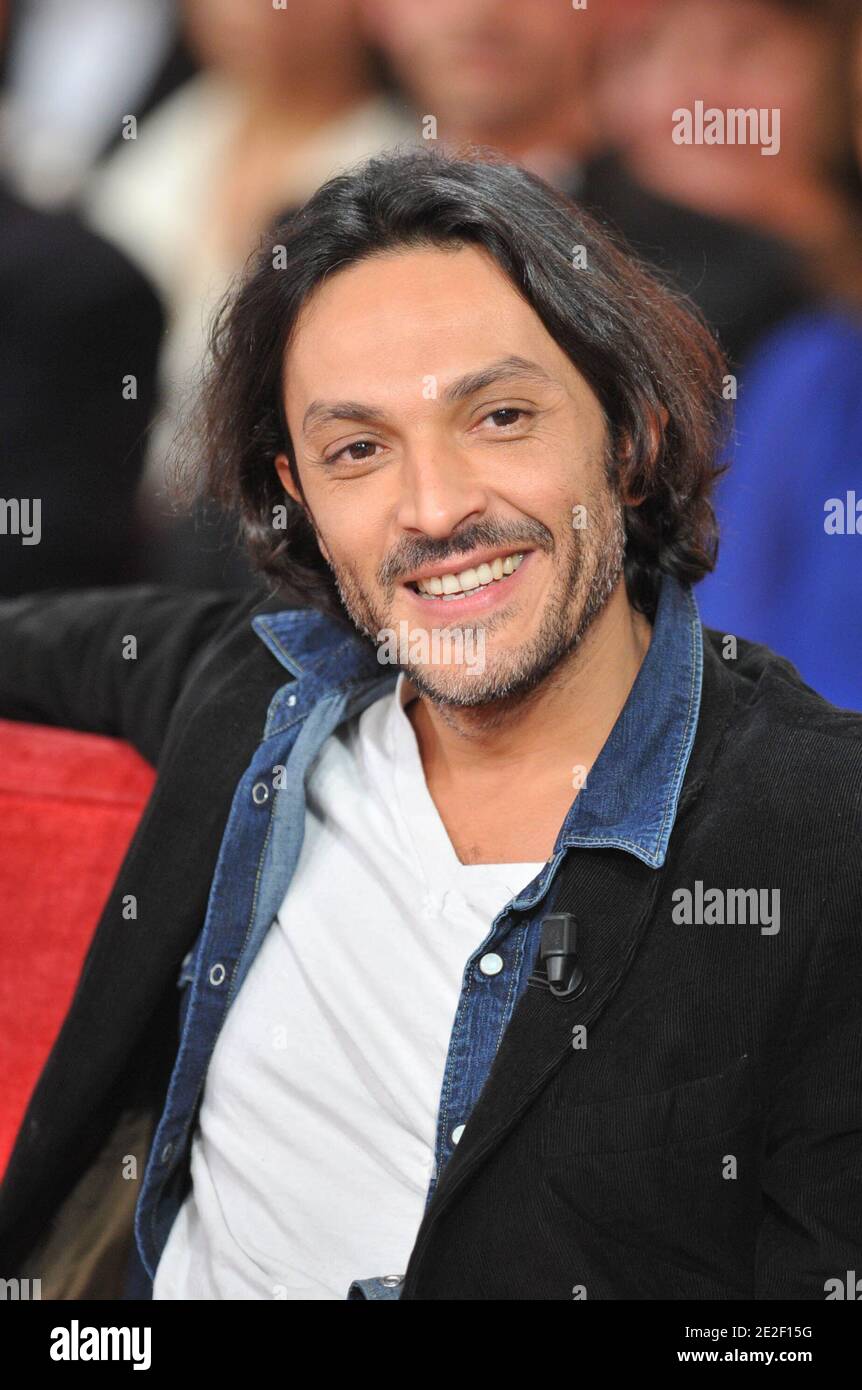 Olivier Sitruk at the taping of Vivement Dimanche on November 15, 2011 ...