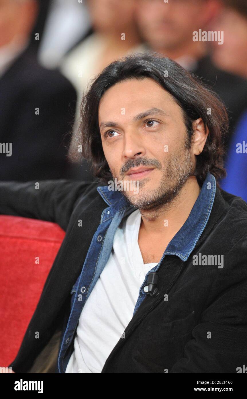 Olivier Sitruk at the taping of Vivement Dimanche on November 15, 2011 ...