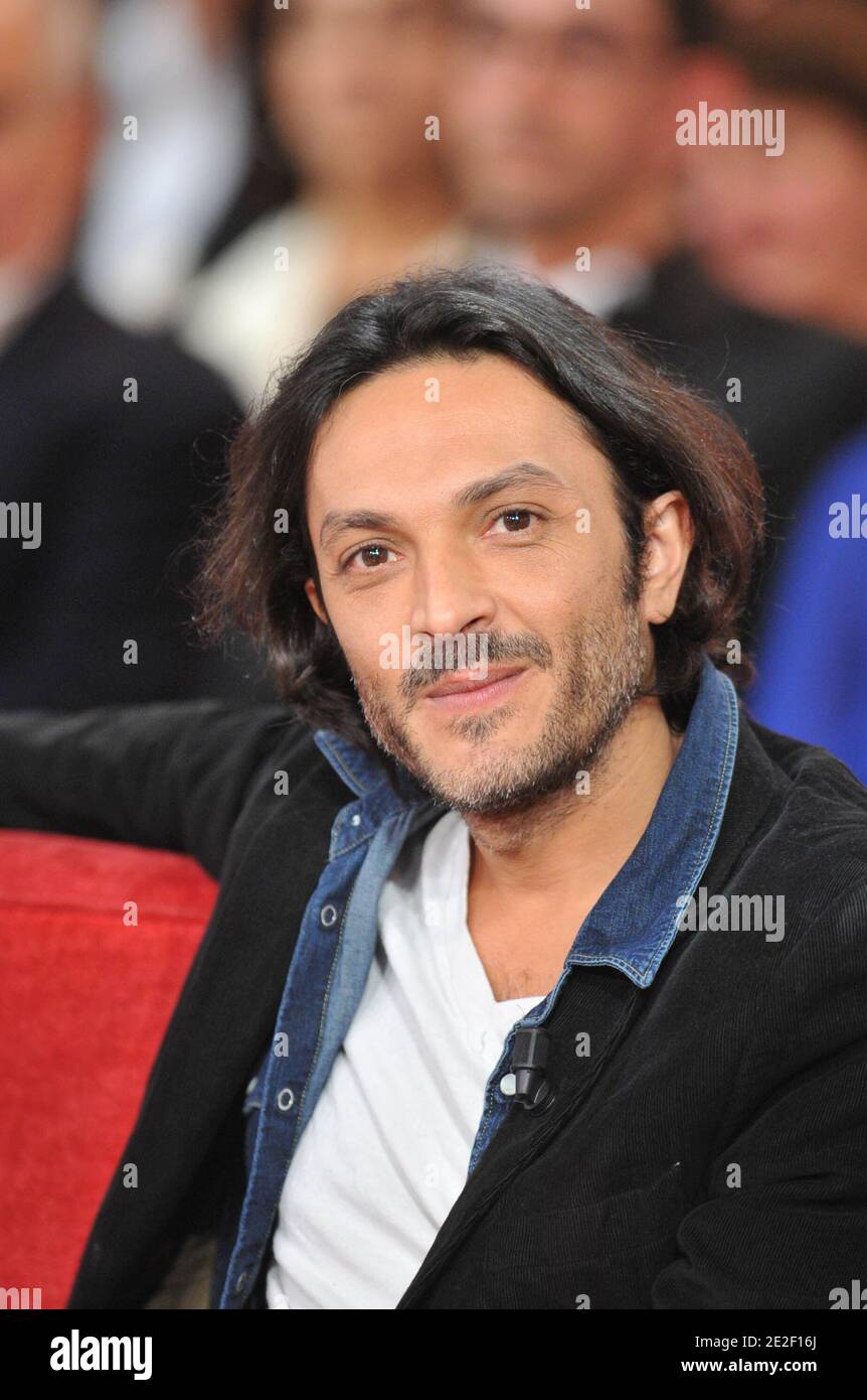Olivier Sitruk at the taping of Vivement Dimanche on November 15, 2011 ...