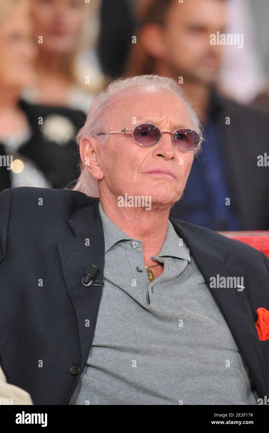 Jacques Revaux at the taping of Vivement Dimanche on November 15, 2011 ...