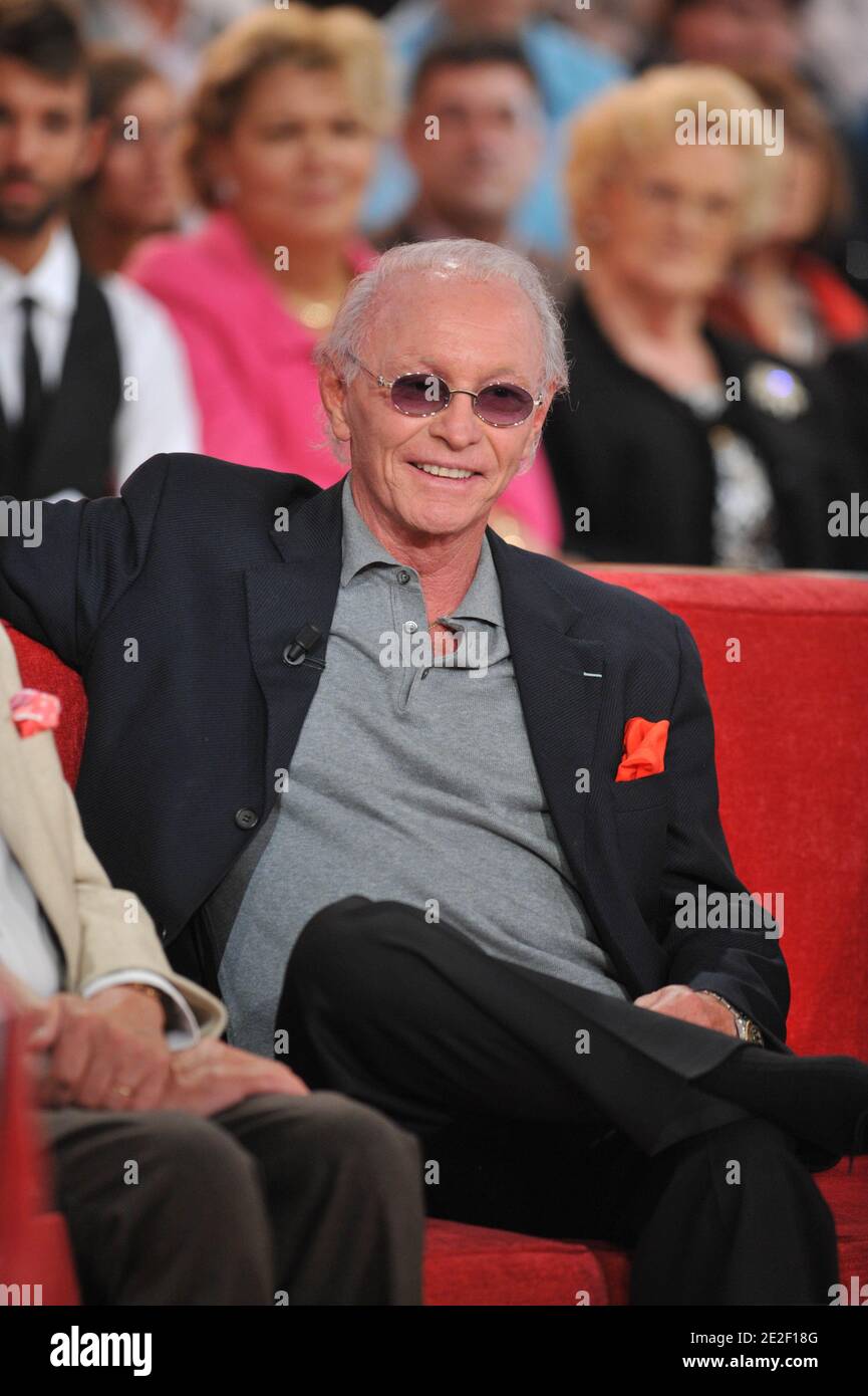 Jacques Revaux at the taping of Vivement Dimanche on November 15, 2011 ...