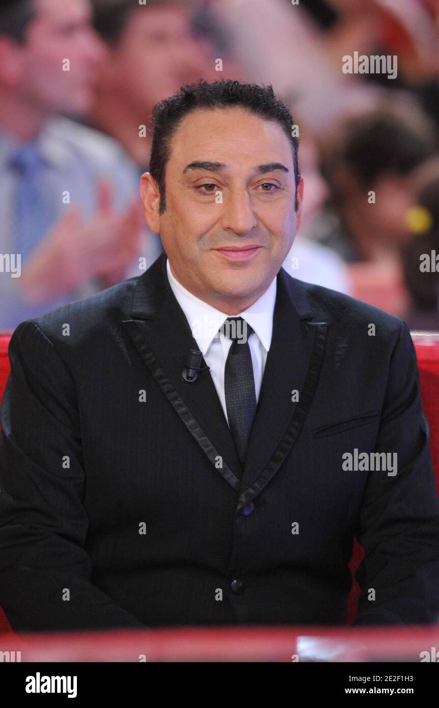 Dani Lary at the taping of Vivement Dimanche on December 13, 2011 in ...
