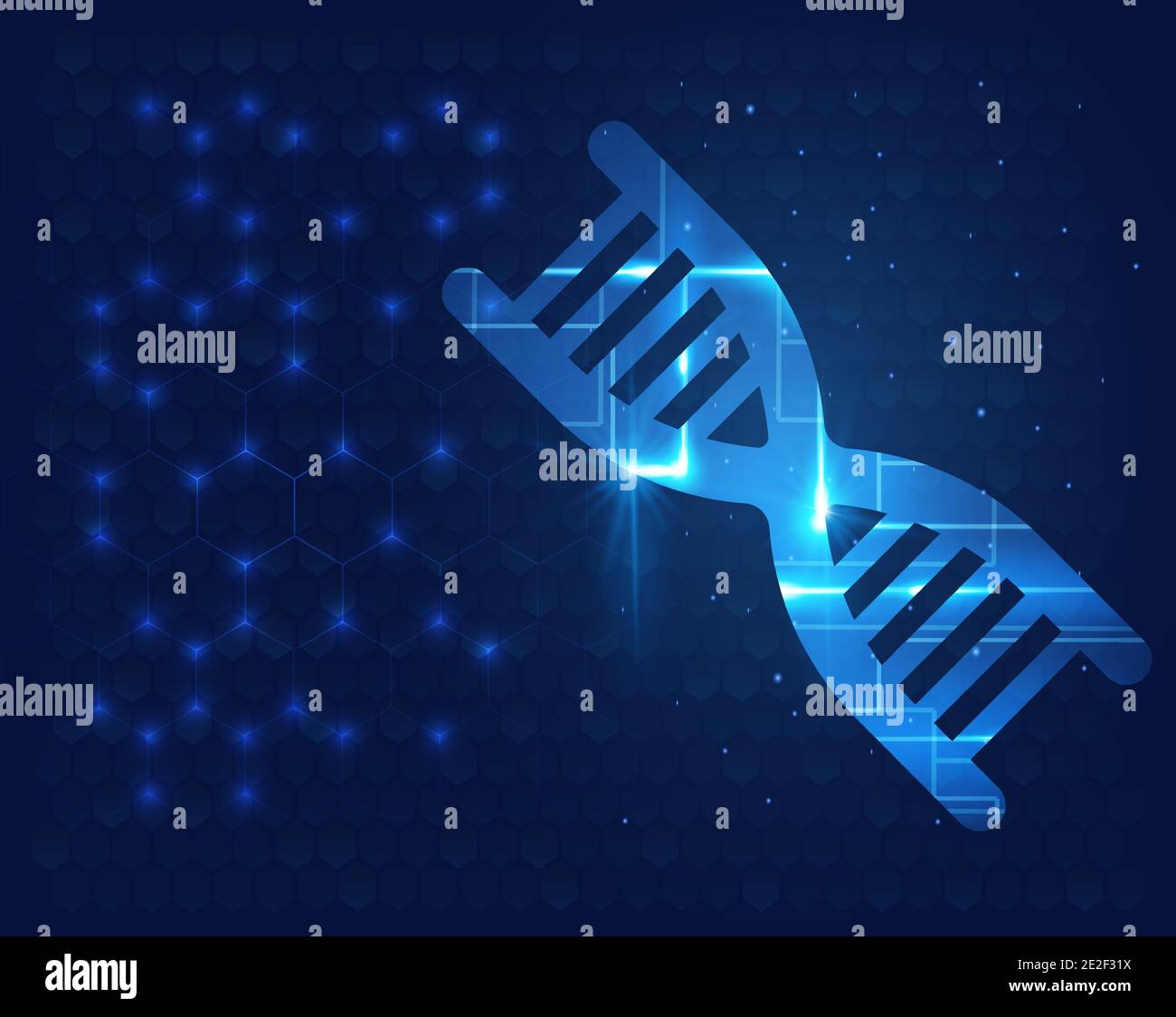 Human DNA molecule background. Science shining vector illustrator Stock ...