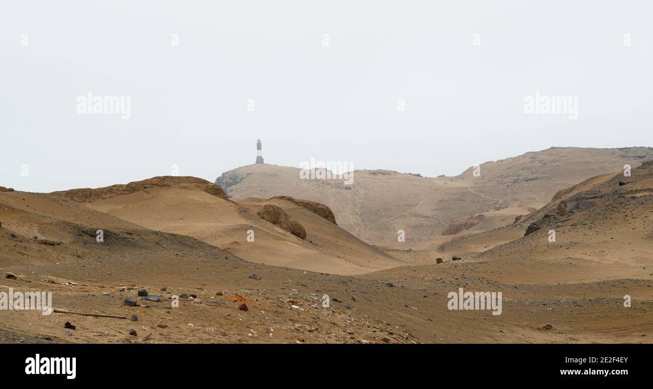 El Huarco - Cerro Azul, Pre hispanic, complex Stock Photo - Alamy