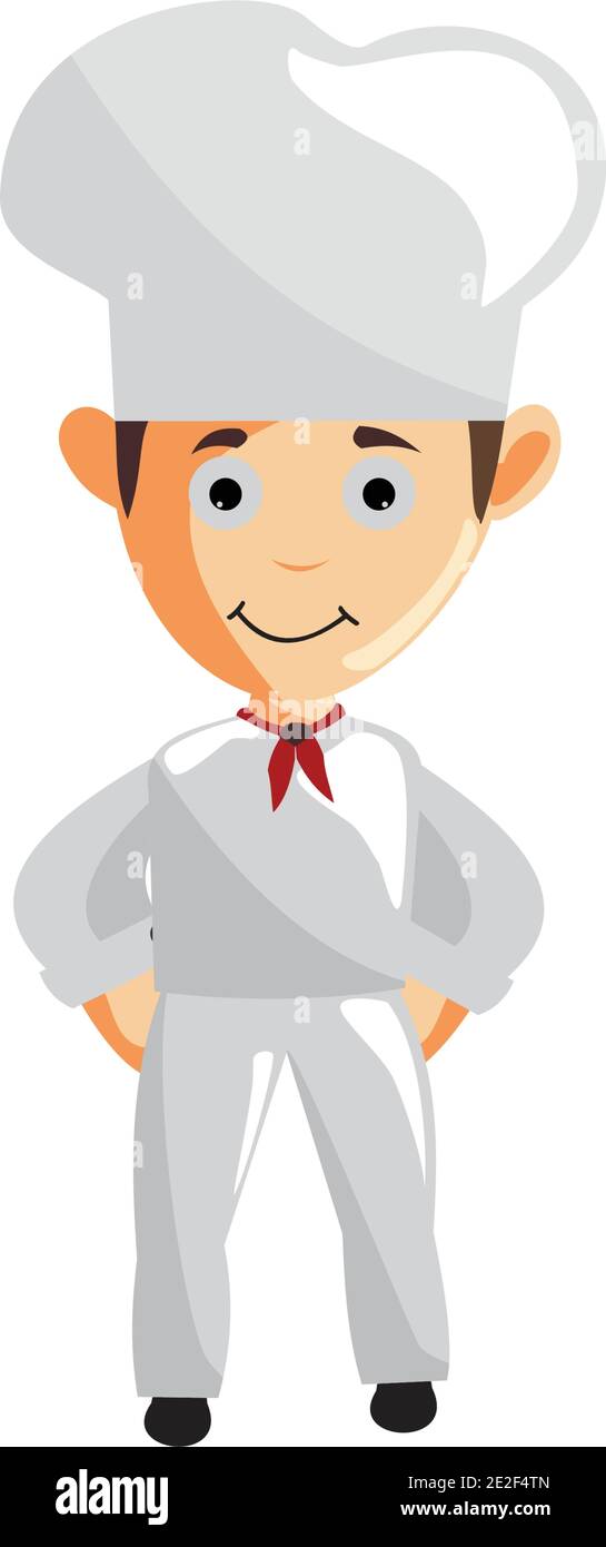 Chef character creation Illustration Template Pose Stock Vector Image ...