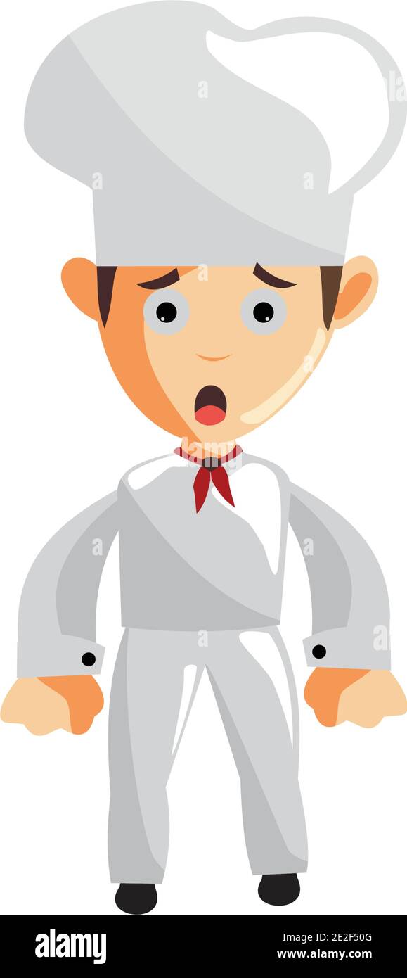 Chef character creation Illustration Template Pose Stock Vector Image ...