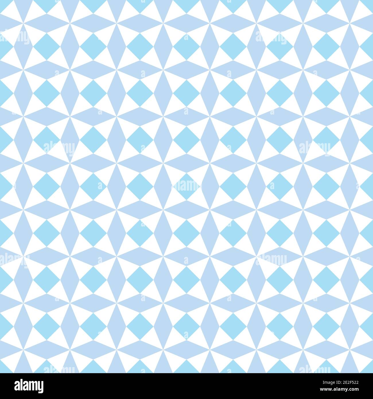 Abstract blue and white geometric pattern. Background repeat Stock ...