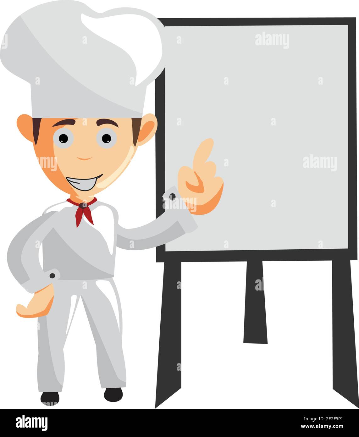 Chef character creation Illustration Template Pose Stock Vector Image ...