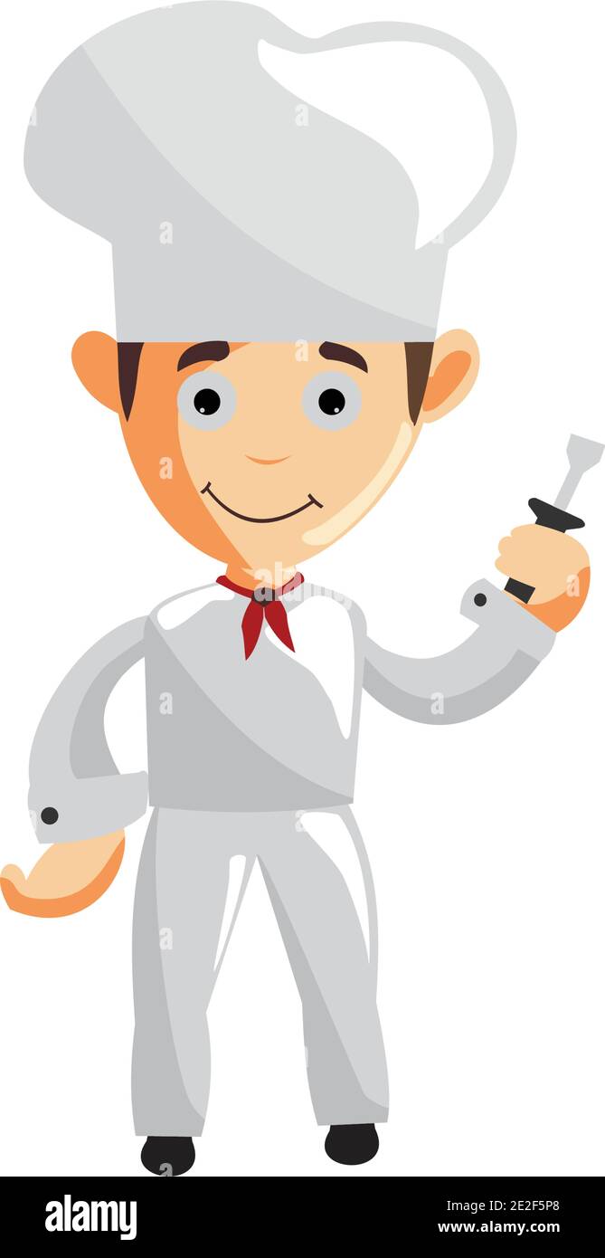 Chef character creation Illustration Template Pose Stock Vector Image ...