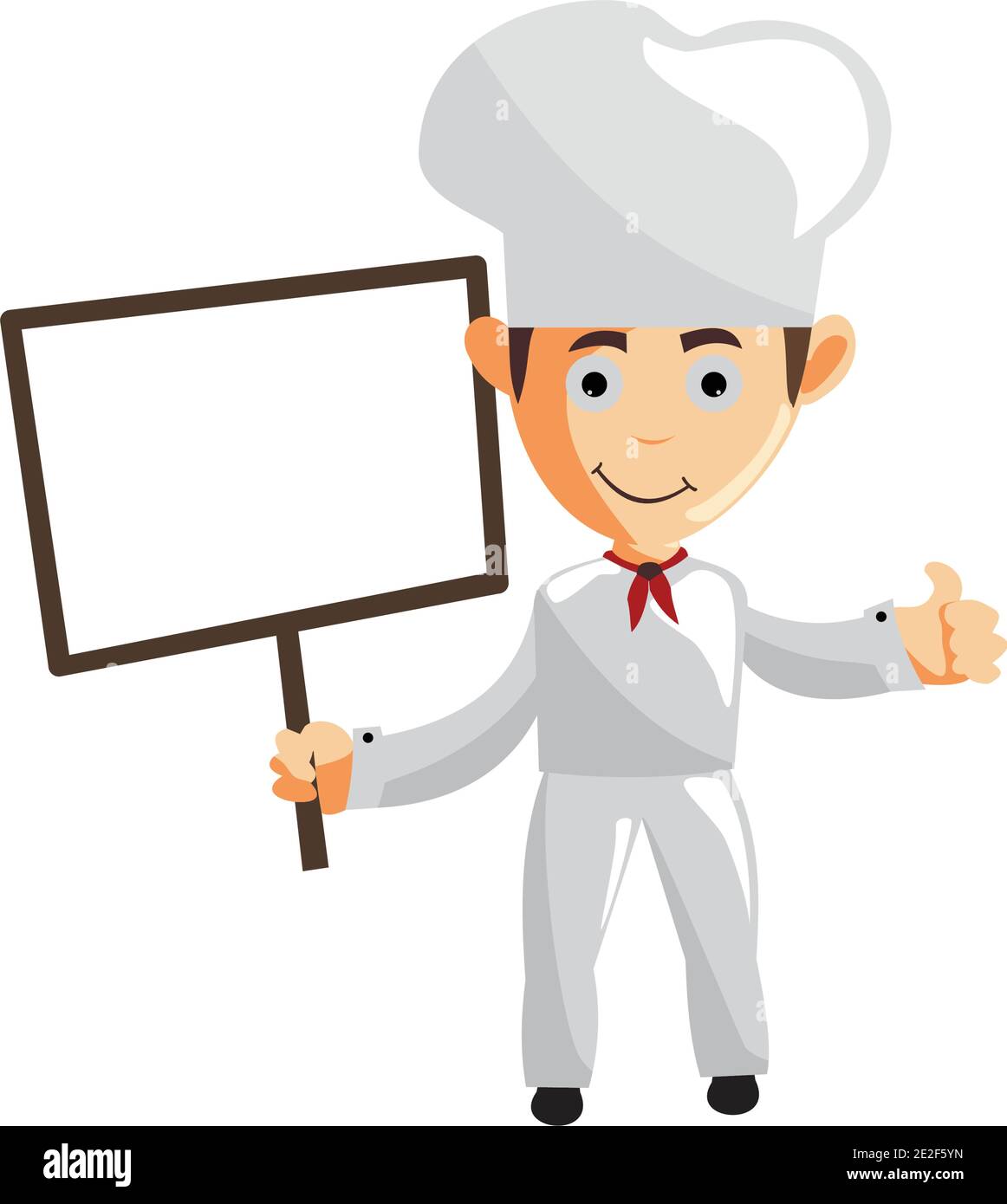 Chef character creation Illustration Template Pose Stock Vector Image ...
