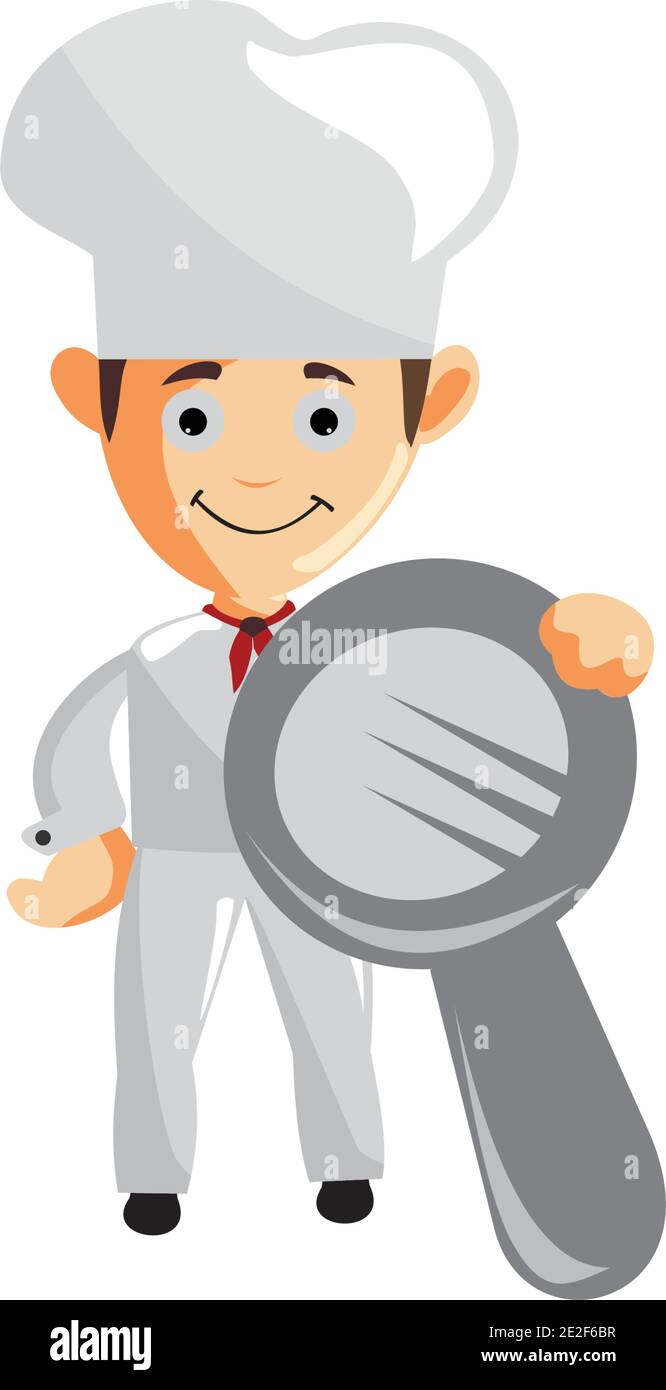 Chef character creation Illustration Template Pose Stock Vector Image ...
