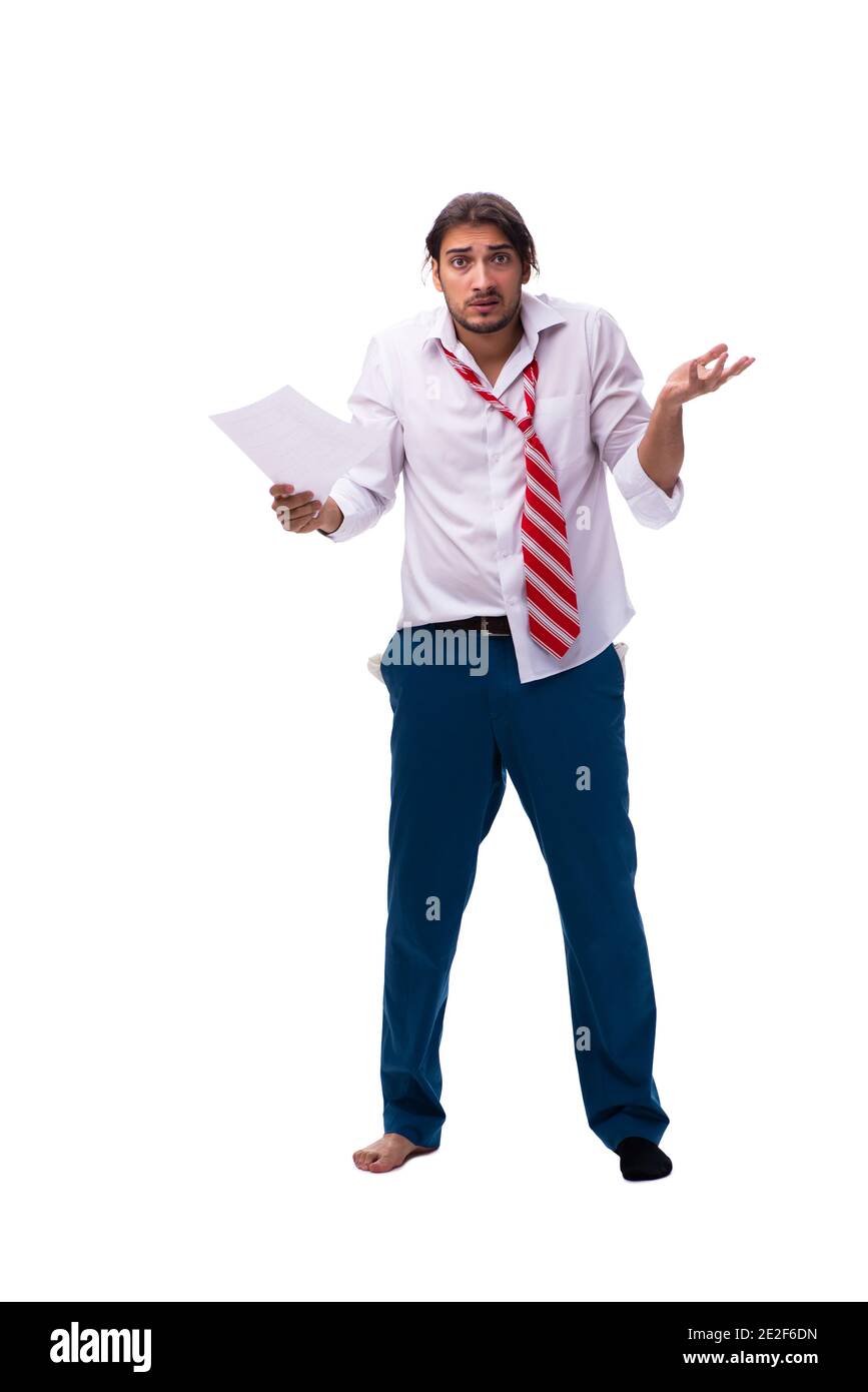 Crisis unemployment concept depressed Cut Out Stock Images & Pictures ...