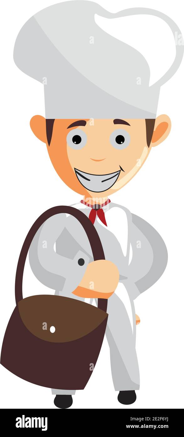 Chef character creation Illustration Template Pose Stock Vector Image ...