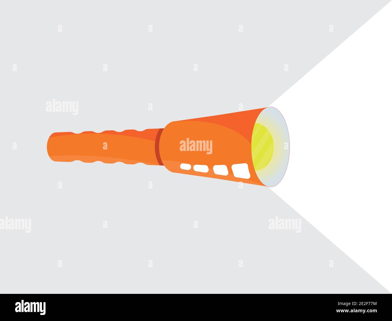 Flashlight vector hi-res stock photography and images - Alamy