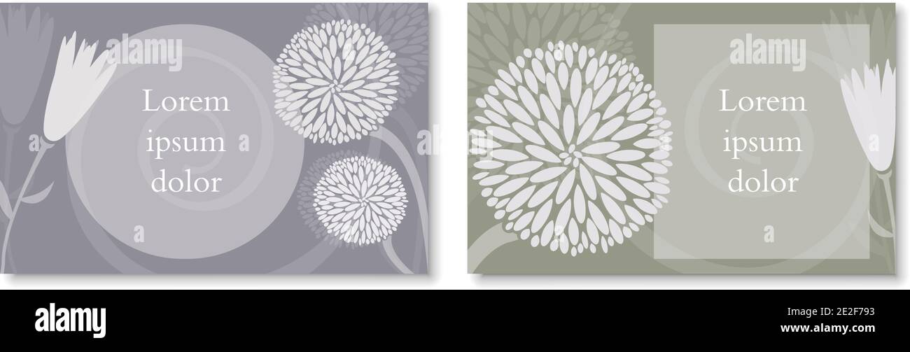Botany cover page Stock Vector Images - Alamy