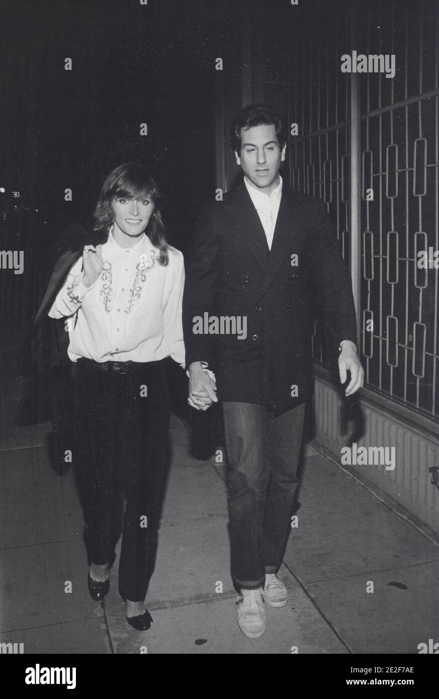 MARGOT KIDDER with Bill Tipper a3642-1 Credit: Ralph Dominguez ...