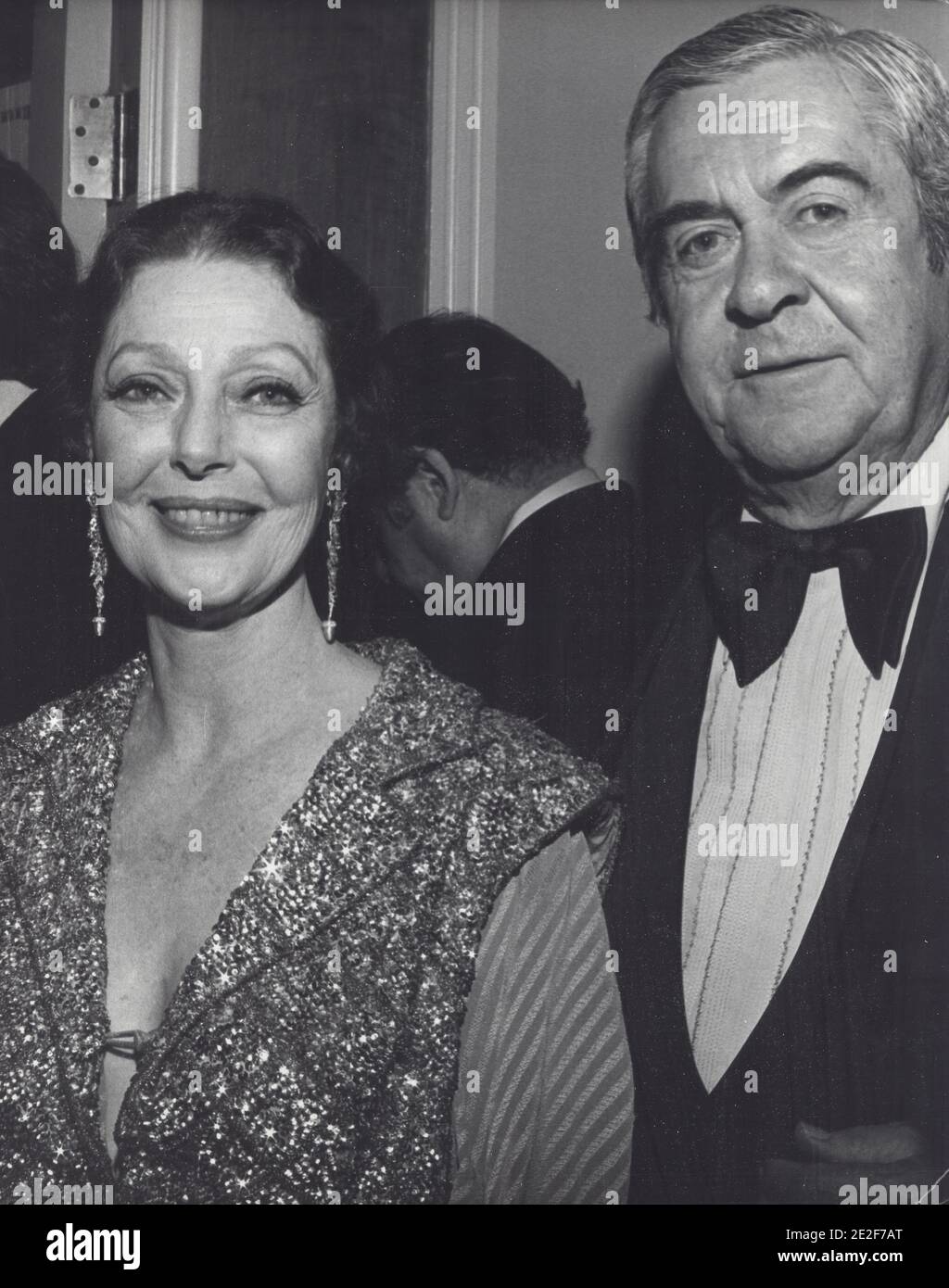 LORETTA YOUNG with Bob Forward a3465-4 Credit: Ralph Dominguez ...