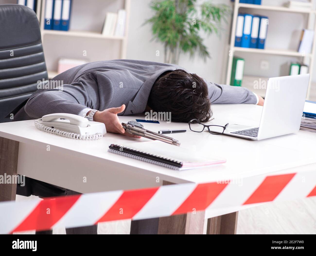 Man sleeping under desk hi-res stock photography and images - Alamy