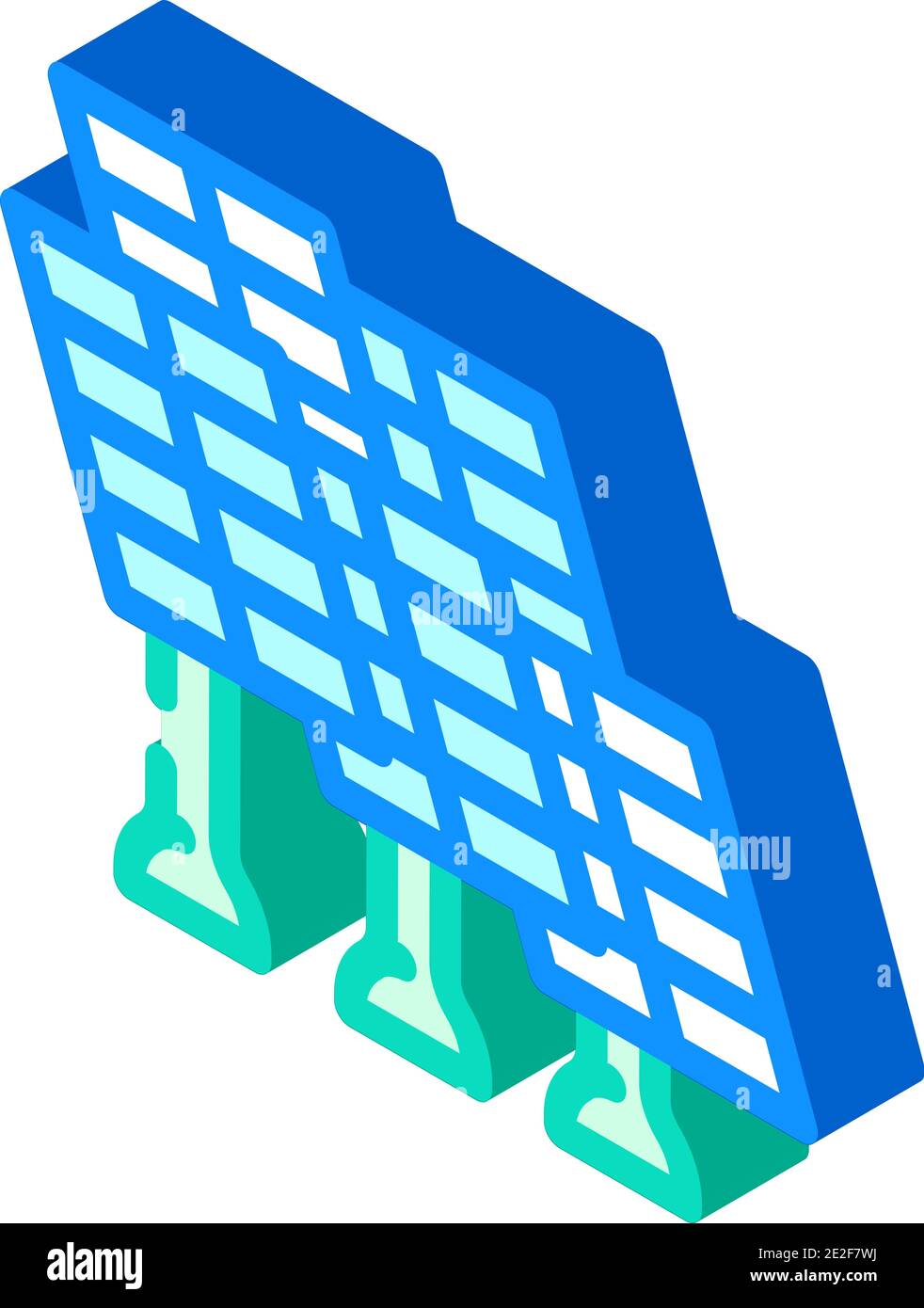 solar energy panels isometric icon vector illustration Stock Vector Image & Art - Alamy