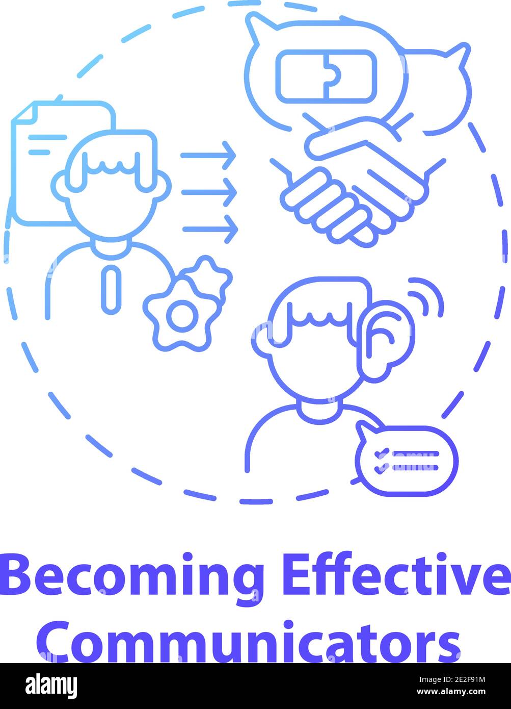 Becoming effective communicators concept icon Stock Vector Image & Art ... Becoming effective communicators concept icon Stock Vector Image & Art ...